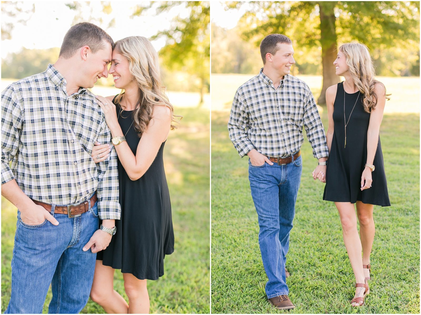 Ashley + Lyle | Berry Hill Mansion Engagement Photos